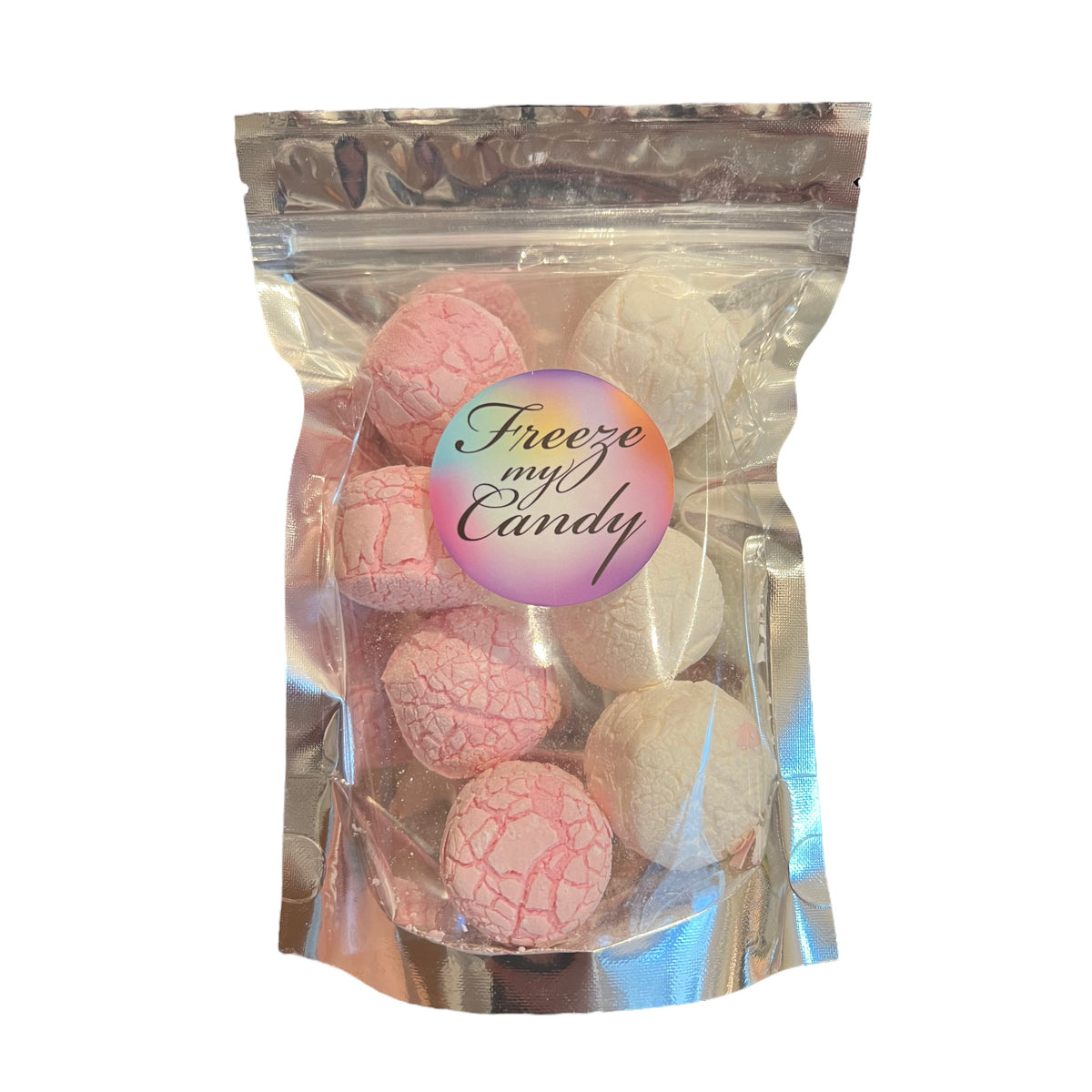Freeze Dried Pink and White Marshmallows – Freeze My Candy