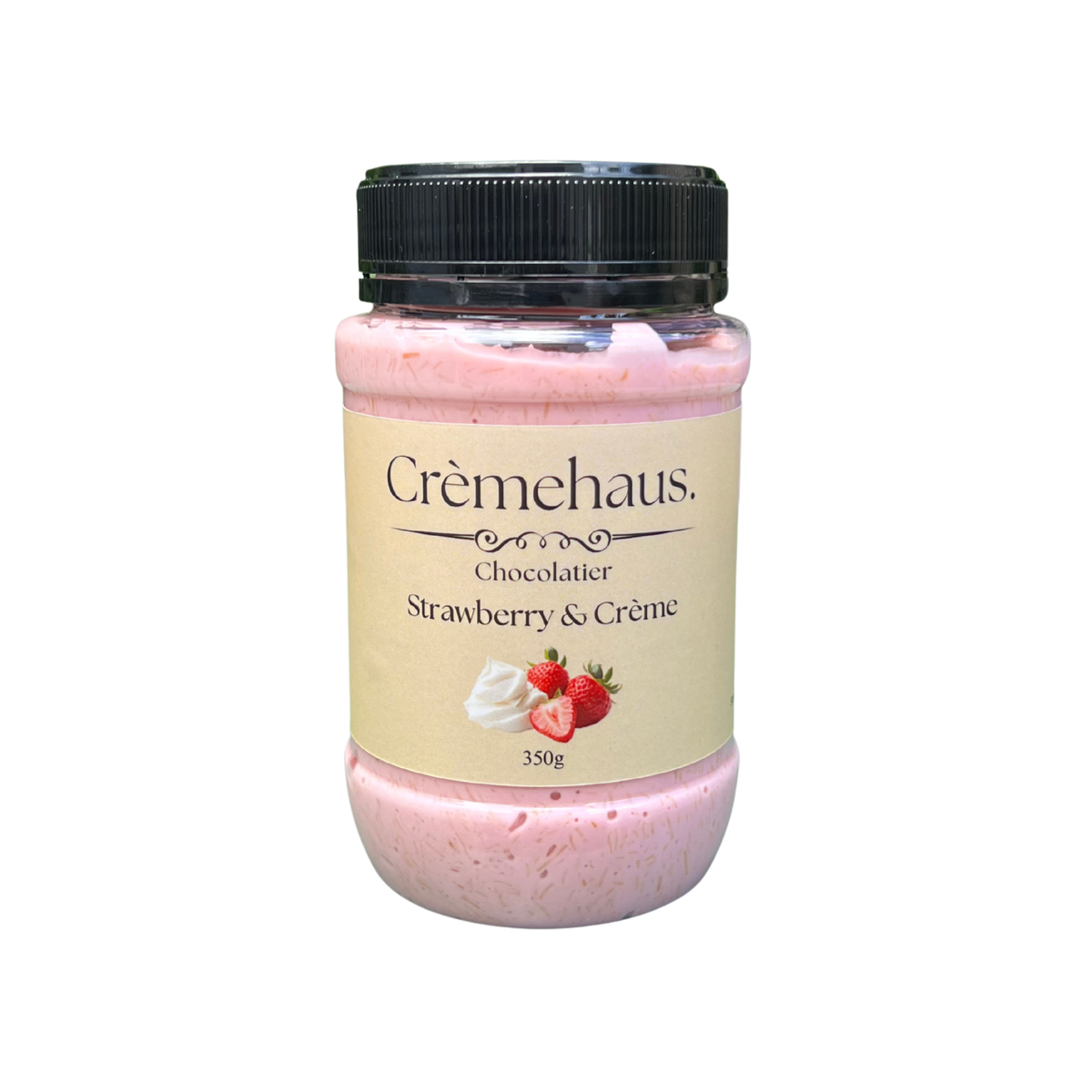Strawberry & Cream Crunch Crème Jar | Cremehaus | Freeze My Candy